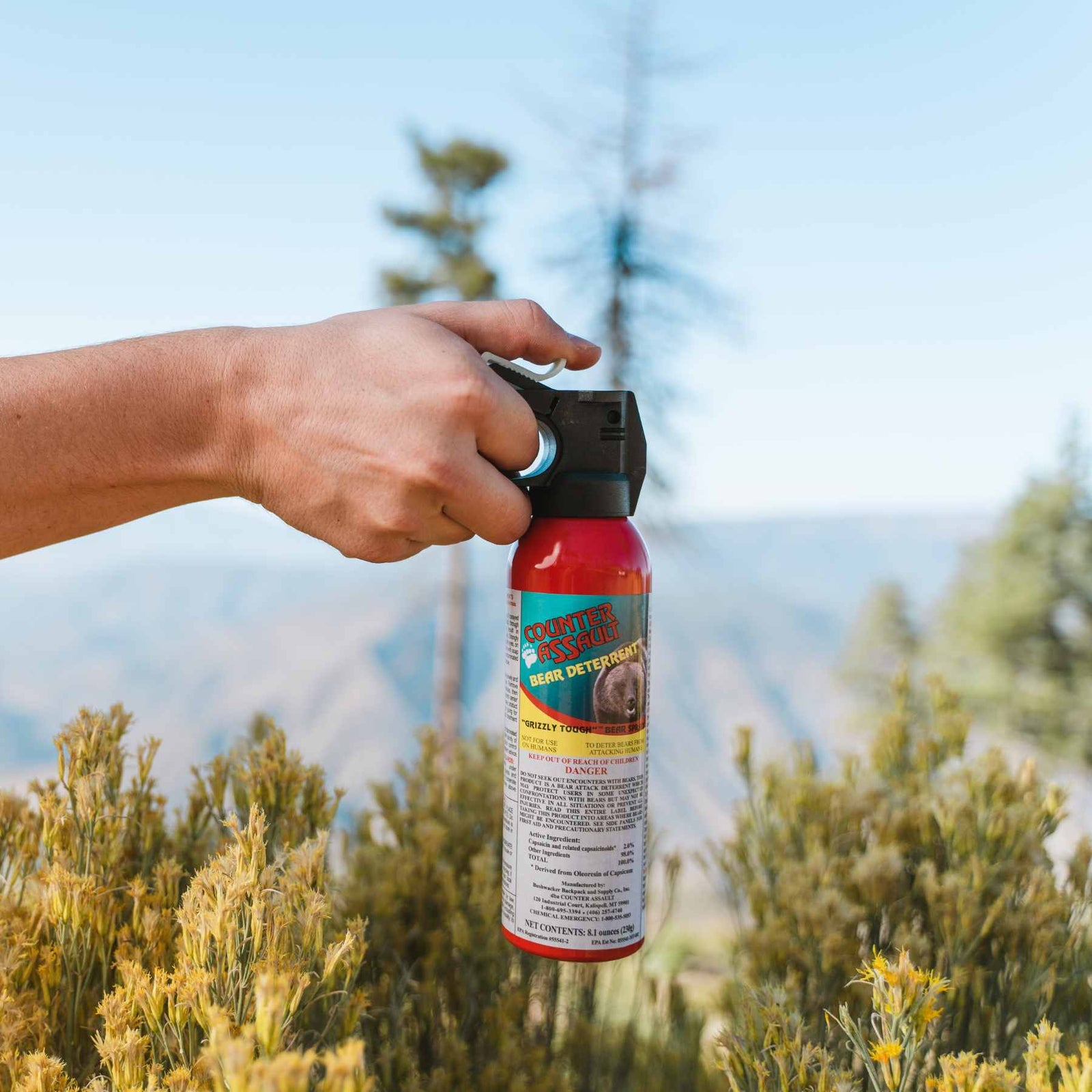 8.1 oz. Bear Spray - Counter Assault